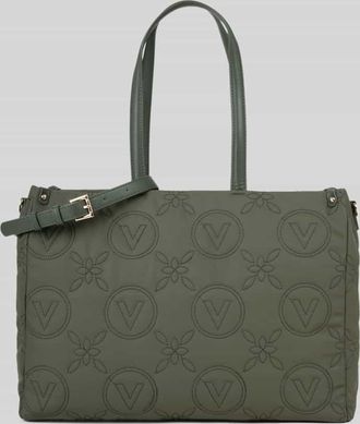 Valentino Handbags Shopper aus Polyester-Mix mit Logo-Stickerei