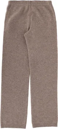 Sporty & Rich Cashmere-Wool Blend Trousers - Brown