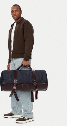 Guess Wochenendtasche Oslo Label TMOSDE P6335 Dunkelblau