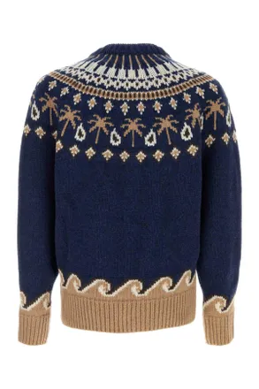 Alanui Sweet Winter Sweater - Navy
