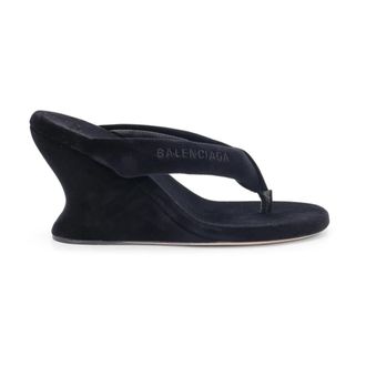 Balenciaga Gaeta Wedge Thong - - Shoes - Damen - Schwarzk - 41 EU