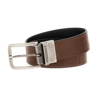 Guess Homme, Accessoires, Brun, Taille: M Ceinture en cuir - Boucle classique