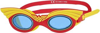 Zoggs Mädchen Wonderwoman-Junior Character Goggle Schwimmbrille, Red, One Size