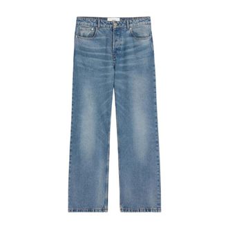 Ami Blaue Jeans Klassischer Schnitt Stilvolles Design - - Jeans - Herren - Blau - W33