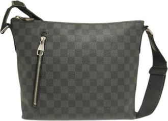 Louis Vuitton Sac bandouli&egrave;re Damier doccasion - Homme - Pre-owned - Gris - Taille: ONE Size