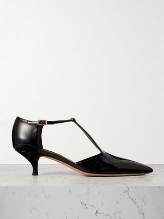 Emme Parsons Leandra Mary-jane-pumps Aus Lackleder - Schwarz