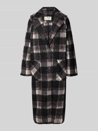 Milano Teddy-Mantel mit Reverskragen und aufgesetzten Taschen