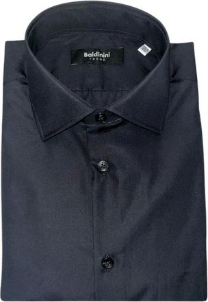 Baldinini Homme, Chemises, Noir, Taille: XL Chemise Slim Fit