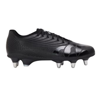 Canterbury Of New Zealand Stampede Groundbreak Pro Rugby-Stiefel f&uuml;r weichen Boden f&uuml;r Herren (Schwarz)