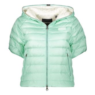 Duvetica Gesteppte Jacke mit Logo-Patch vorne - - Jackets - Damen - Gr&uuml;n - L