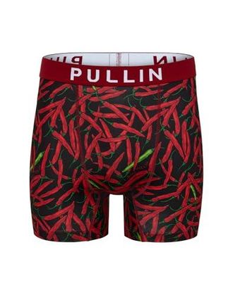 Pullin Boxer Long PIBASK, Rouge, S, Boxer, cale&ccedil;on Boxeur