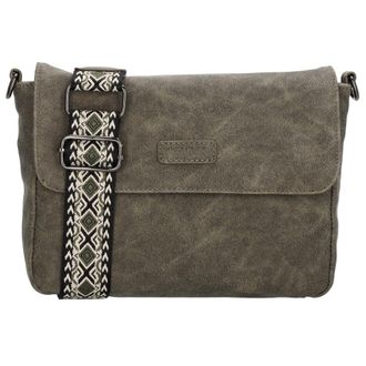 Beagles Umhängetasche Malaga-Serie, Schlichtes Design, Verstell- und Abnehmbarer Schultergurt, Handyfach und Gesäßtasche mit Reißverschluss, Perfekt für den t