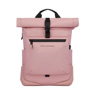 Piquadro Corner 2.0 Rolltop Rucksack - - Bags - Herren - Rosa - ONE SIZE