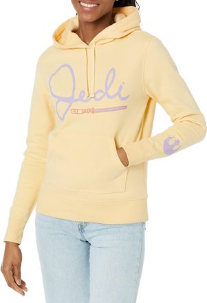 Amazon Essentials Disney | Marvel | Star Wars | Princess Damen Fleece-Kapuzenpulli (in Übergröße erhältlich), Star Wars Jedi, XS