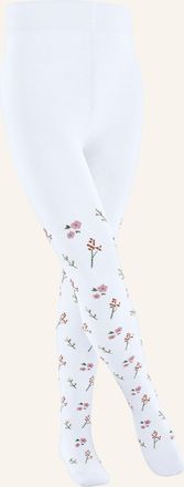 Falke Strumpfhose Little Flowers weiss