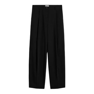 Toteme Femme, Pantalons, Noir, Taille: 36 FR Pantalons