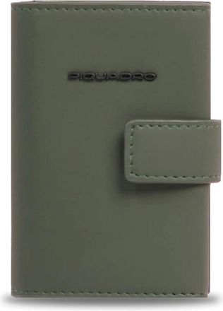 Piquadro Homme, Accessoires, Vert, Taille: ONE Size Porte-cartes Pop-up