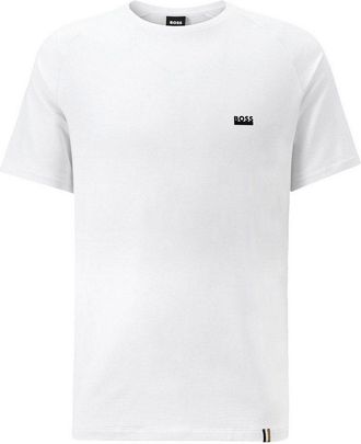 BOSS T-Shirt T-Shirt RN 365 mit Markenprint