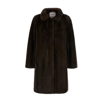 VALENTINI 1972 Valentini 1972, Femme, Vestes, Brun, Taille: 40 FR Manteau en shearling