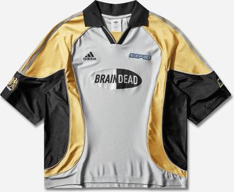 adidas Brain Dead Jersey Silver Metallic