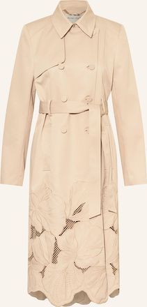Phase Eight Trenchcoat Elm Mit Cut-Outs blau