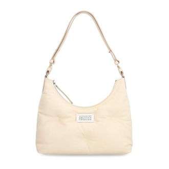 Maison Margiela Glam Slam Small Schultertasche - - Bags - Damen - Beige - ONE SIZE