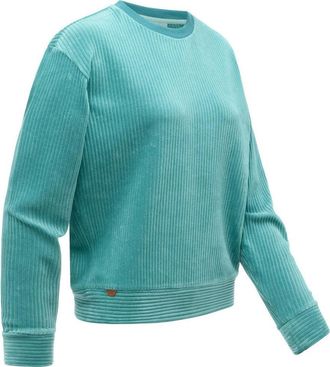 Ragwear Sweatshirt Dellani Cordy Langarm Oberteil in Kord-Optik