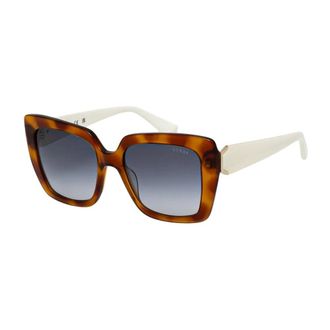 Guess Sonnenbrille mit quadratischem Logo-Aufdruck aus Kunststoff - - Accessories - Damen - Mehrfarbig - 53 MM