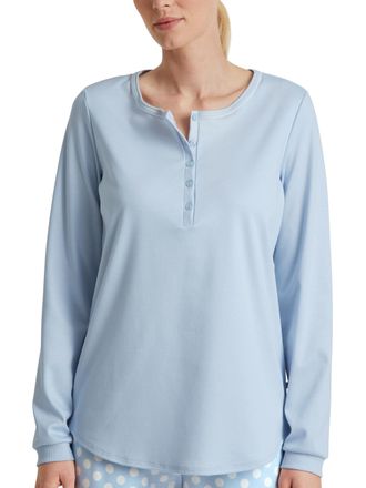 CALIDA Favourites Langarmshirt Damen, aus 100% Dicker Baumwolle