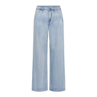 MY ESSENTIAL WARDROBE Wide Jeans - - Jeans - Damen - Blau - L L32