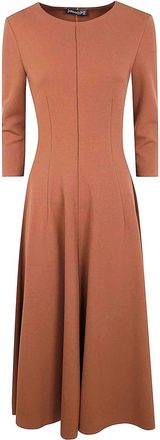 DRHOPE Maxikleid - Braun