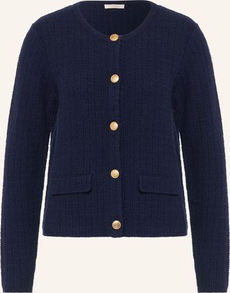 Lilienfels Lilienfels Strickjacke Mit Cashmere blau