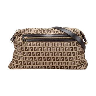 Fendi Pre-owned Sac bandouli&egrave;re - Femme - Pre-owned - Brun - Taille: ONE Size