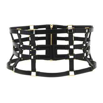 Elisabetta Franchi Cut-out G&uuml;rtel - - Accessories - Damen - Schwarzk - M