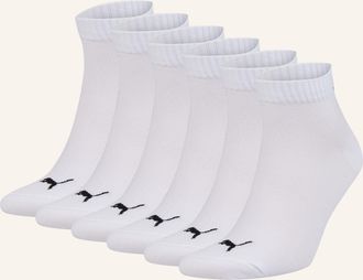 Puma 6er-Pack Str&uuml;mpfe Everday weiss