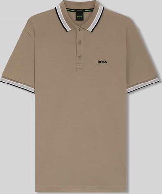 HUGO BOSS Regular Fit Poloshirt aus reiner Baumwolle Modell PADDY
