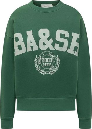 BA&SH Femme, Sweatshirts et sweats &agrave; capuche, Vert, Taille: 40 FR SweaT-shirts