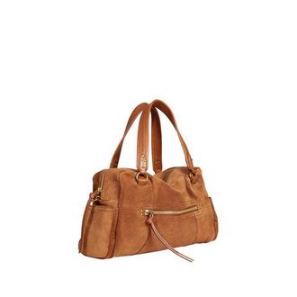 Jerome Dreyfuss Lucky Bowling Handtasche aus Spaltleder