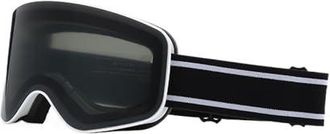 Generic Lunettes de ski pour hommes et femmes, lunettes de snowboard anti-bu&eacute;e UV400, design OTG sur les lunettes, Noir, Taille unique