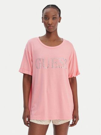 Guess T-Shirt E5GI07 K68D2 Rosa Regular Fit