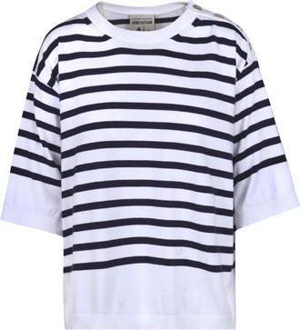 Semicouture Femme, Pulls, Multicolore, Taille: 38 FR Maglia Aurora a righe