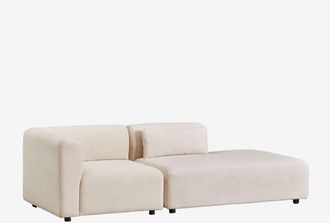 Sklum Sklum - 2-teiliges modulares Ecksofa Fogler mit Chaiselongue rechts