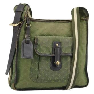 Louis Vuitton Pre-owned Monogram Mini Canvas Schultertasche - - Pre-owned - Damen - Gr&uuml;n - ONE SIZE