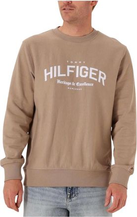 Tommy Hilfiger Herren, Sweatshirts & Hoodies, Beige, XLGr&ouml;&szlig;e