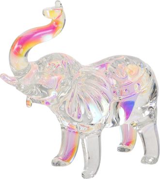 BESPORTBLE Elefant Figurine Handgefertigter Elefant Sammlerst&uuml;ck und Briefbeschwerer f&uuml;r Zuhause B&uuml;ro Deko und Geschenkidee zu Weihnachten oder Geburtstag