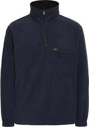 Solid SDMatzo Pull en polaire pour homme avec col Troyer, poche de poitrine, poches latérales, coupe décontractée, Insignia Blue (194010)., XXL