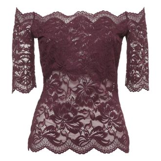 Paco Rabanne Spitzenpullover - - Dresses - Damen - Lila - M