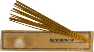 Guru Shop Handmade R&auml;ucherst&auml;bchen aus Nepal, Himalayan Flower Incense - Sandelholz, 22x5x0 cm