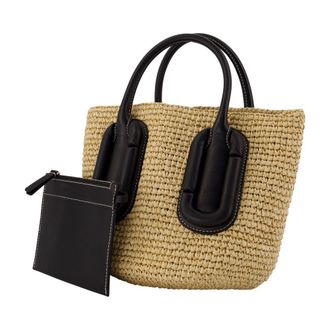 Marc Jacobs Womens The Small Tote Bag - Marc Jacobs Recycled Fabrics Beige Recycled_fabrics Handbags-Purses