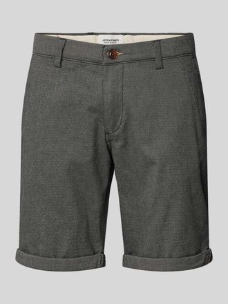 Jack & Jones Regular Fit Bermudas mit Strukturmuster Modell FURY